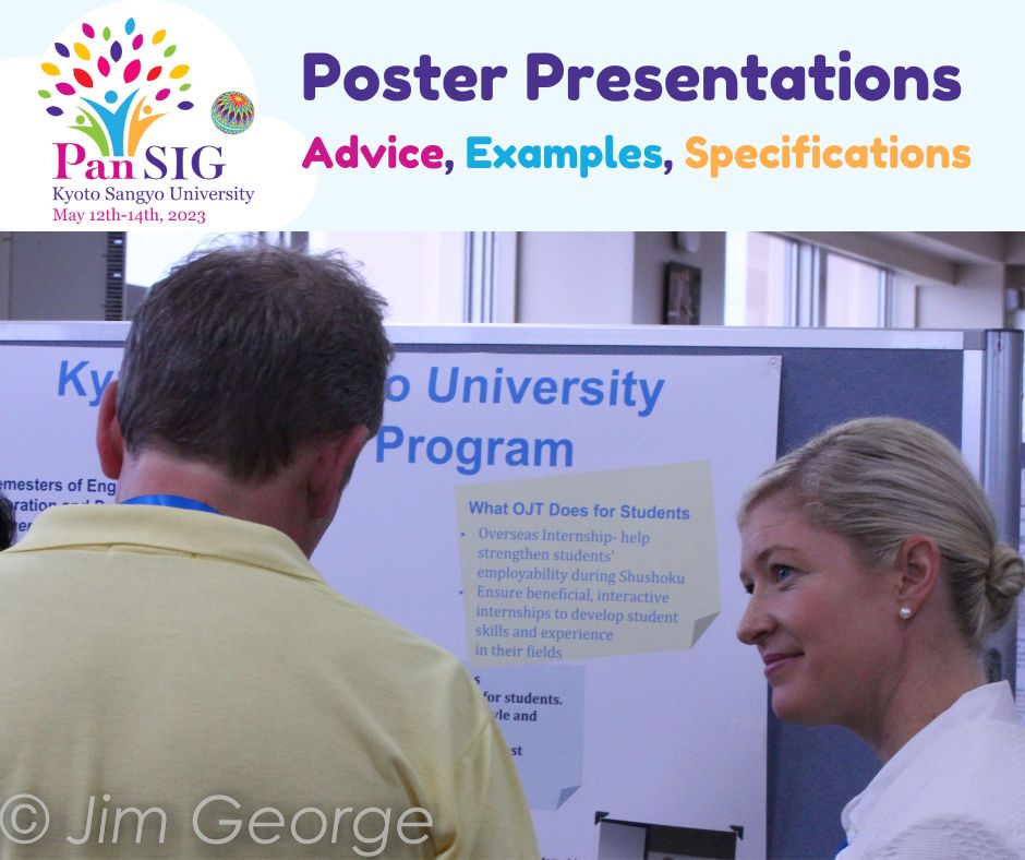 Interactive Poster Presentation Advice | JALT PanSIG Conference